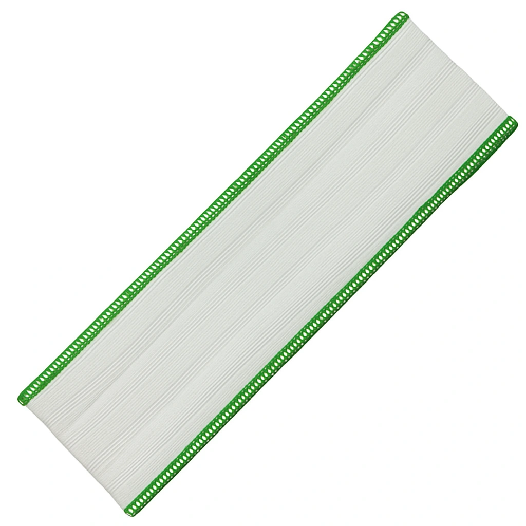 Green Microfiber Color-Coded Mop Pad | Cleanroom Disposable Mop Pad
