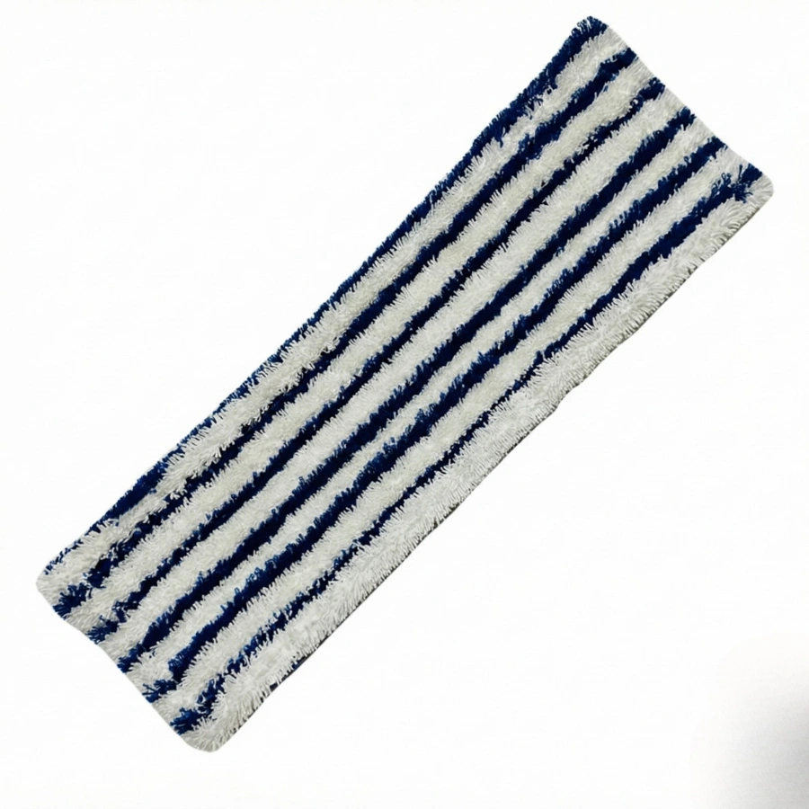 Microfiber Stripe Cleanroom Mop Pad ISO 5 | OEM Supply & Bulk Pricing