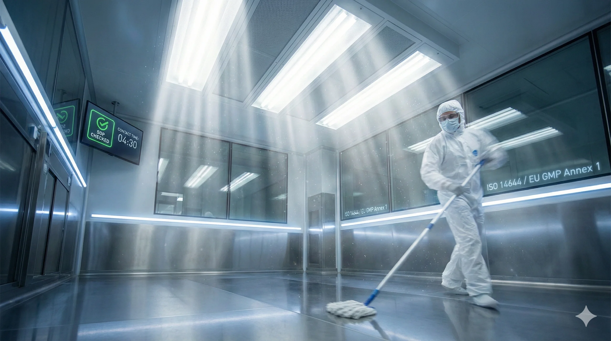 Cleanroom Mopping SOP Guide for GMP, ISO 5–8 and Annex 1
